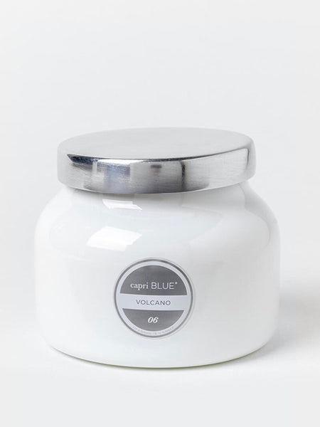 Capri Blue Signature Jar - Volcano- White – Vintage Charm